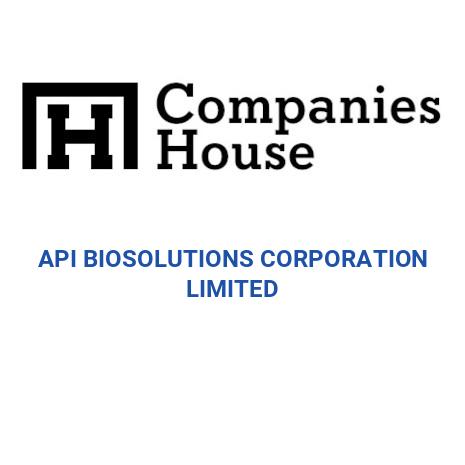 API BIOSOLUTIONS CORPORATION LIMITED | Companies House Registry Search