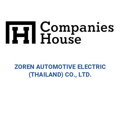 ZOREN AUTOMOTIVE ELECTRIC (THAILAND) CO., LTD. | Companies House ...